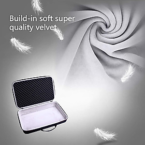 LTGEM Hard Travel Carrying Case for Pioneer DJ DDJ-FLX4 / Roland DJ-202 / M-Audio Oxygen Pro 25 / AKAI Professional MPK225 DJ Controller