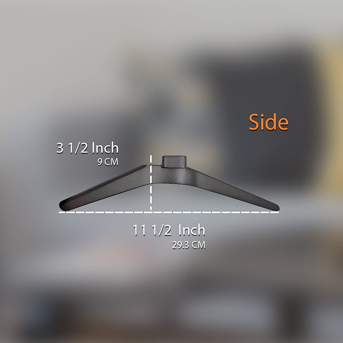 Ceybo OEM Replacement TV Base Stand Legs Compatible with TCL Base Tabletop Smart TV Stand sub for TCL 50S535 55S535 55S535CA 65S535 - Screws Set Included/Easy to assemble