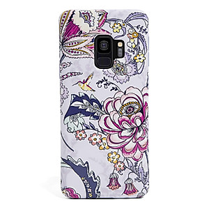 Vera Bradley Women's Protective Phone Case, Hummingbird Park, Samsung S9