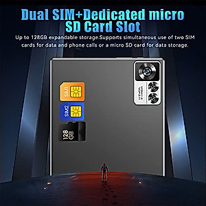 HEEPDD Tablet PC, Dual Card Dual Standby 10.1 Inch Tablet PC 100‑240V (US Plug)