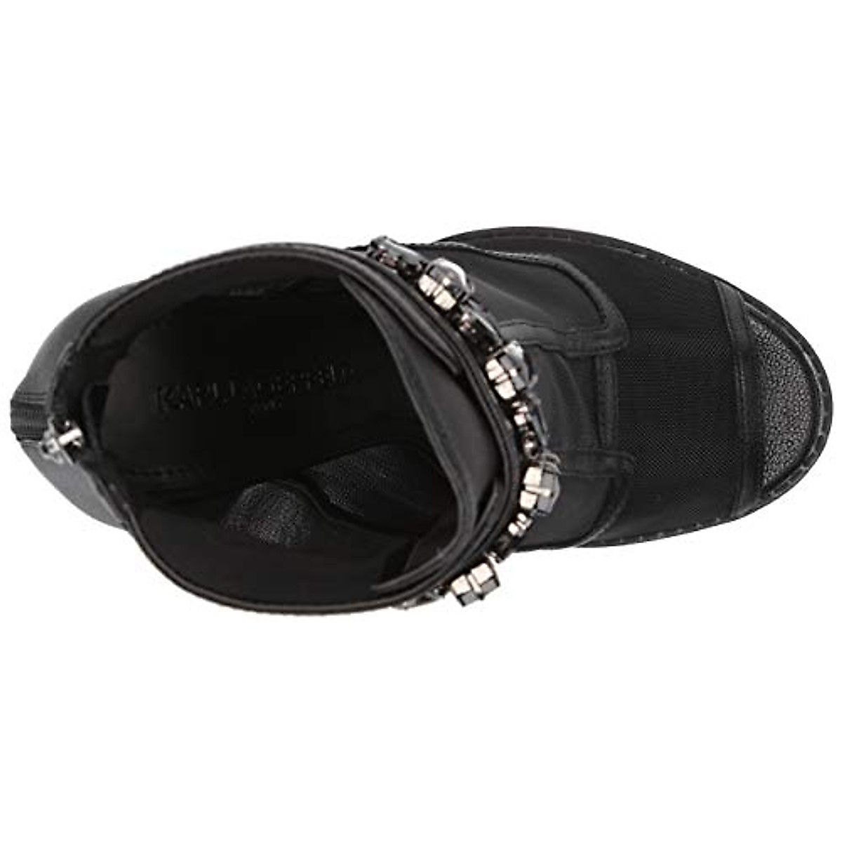 Karl Lagerfeld Paris Women's Blayze Fashion Bootie Ankle Boot, Black, 7