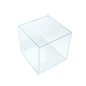 Boutique Betta Rimless Low Iron Glass Aquarium Tank 20x20x20cm 5mm Thickness Standard Jointed