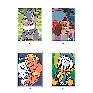 Coloriages mystères Disney Babies