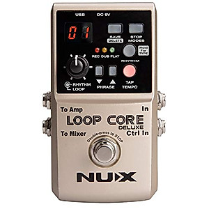 NUX Loop Core Deluxe 24-Bit Looper Pedal
