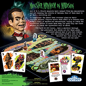 Goosebumps The Board Game - Family Board Game - Based on Books and Movie - Easy and Entertaining to Play - for 2-6 Players - Ages 8 and up