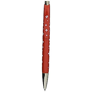 Caran d'Ache NF0888-253 Ballpoint Pen, Oil-Based, Infinite Swiss Flag