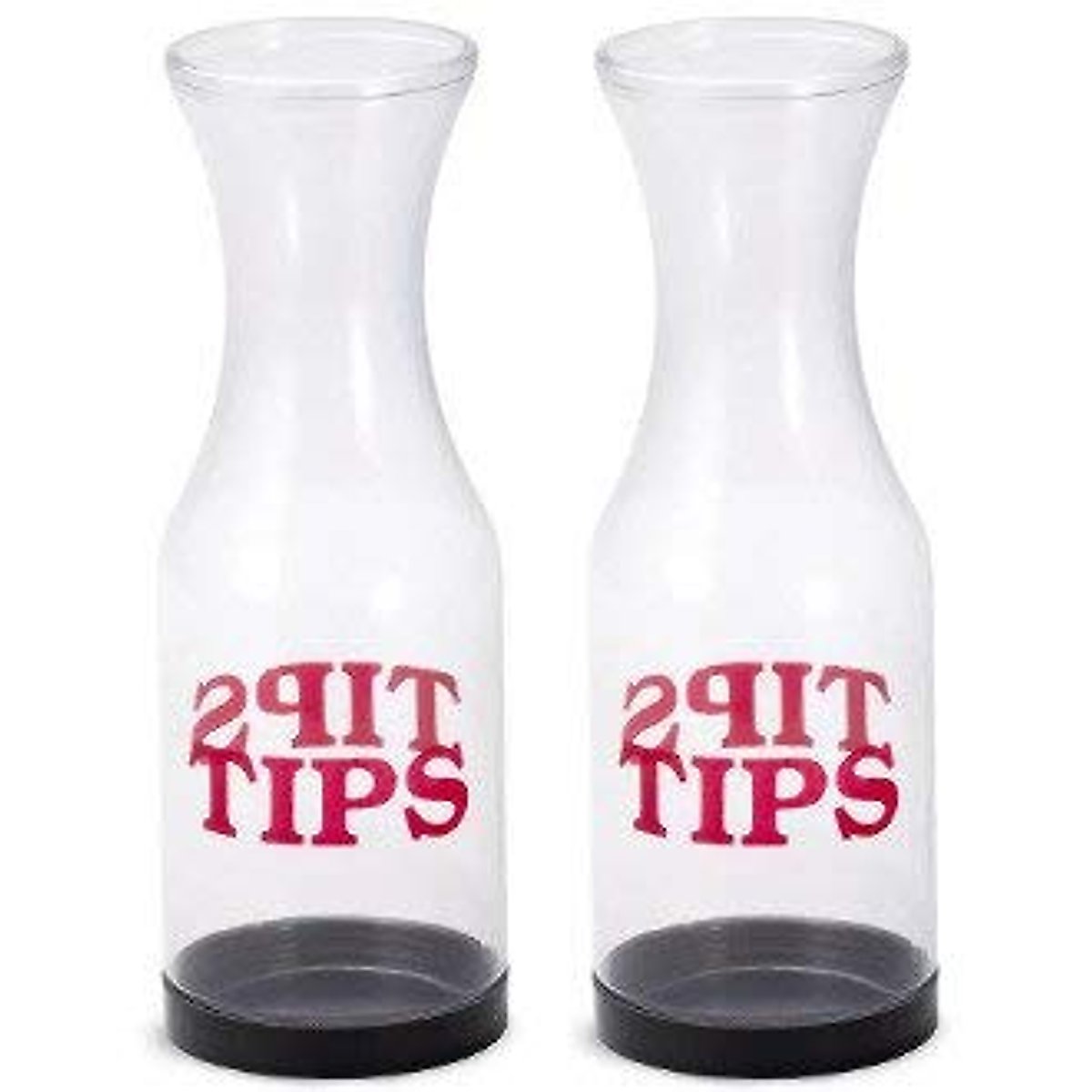 TableCraft #812 Tip Jar with Removable Anti Theft Bottom - Pack of 2 pcs