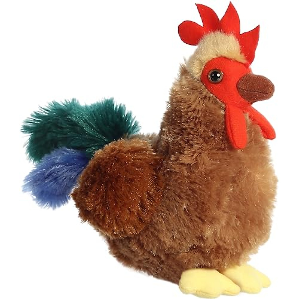 Aurora® Adorable Mini Flopsie™ Cocky™ Stuffed Animal - Playful Ease - Timeless Companions - Brown 6 Inches