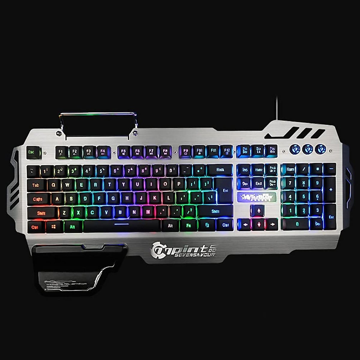 SOLUSTRE Gaming backlit keyboard wireless keyboards Laptop Keyboard keybar Laptop Accessory Notebook Keyboard desktop keyboard keybord wireless keyboard for laptop Metal Accessories abs