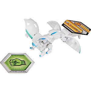 Bakugan Ultra, Fenneca, 3-inch Tall Geogan Rising Collectible Action Figure and Trading Card