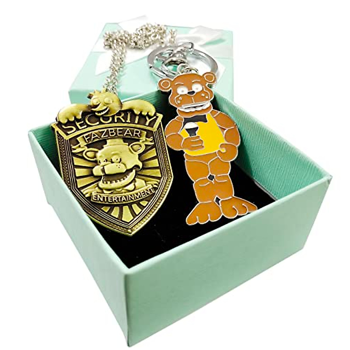 Fnaf Security Badge Metal Pin, Freddy Fazbear, Chika, Five Nights At Freddy Cosplay Uniform, Security Pins And Badges, 5 Nights At Freddy's Metal Badge Costume