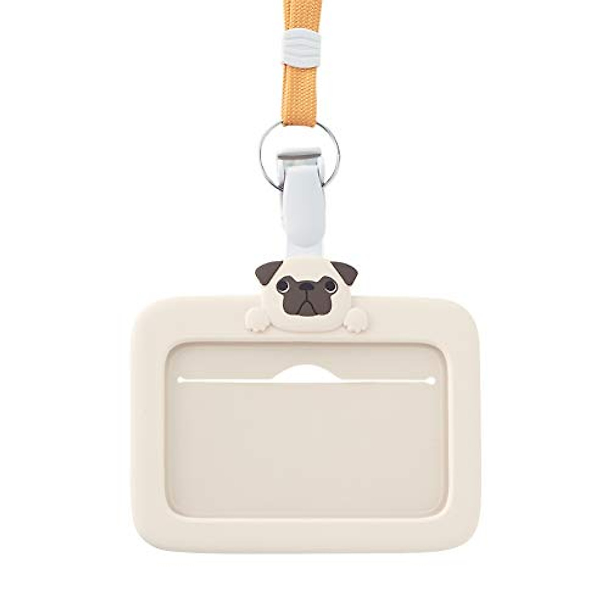 Lihit Lab A7804-18 SMARTFIT Puni-Labo ID Card Holder, Pug