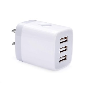 Fast Charging Block, HOOTEK USB Plug Wall Charging Adapters 3.1A Multiple Wall Charger Box Cube Brick for iPhone 15 14 13 12 11 Pro Max XS XR X 8 Plus, Samsung Galaxy S24 A53 S23 S22 S21 S20, LG, Moto