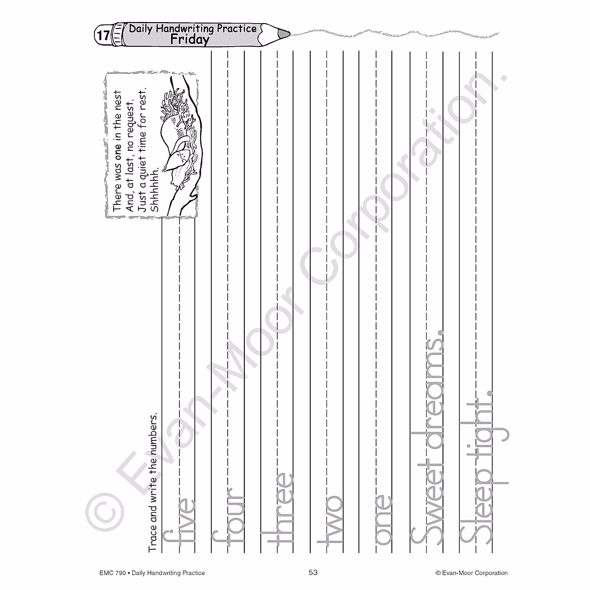 Daily Handwriting Practice :Traditional Manuscript