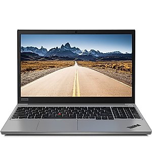 2020 Lenovo ThinkPad E15 15.6" FHD IPS Business Laptop (Intel 10th Quad Core i7-10510U, 16GB DDR4 RAM, 1TB PCIe SSD + 2TB HDD) Fingerprint, Type-C, HDMI, Windows 10 Pro, Silver + 500GB External HDD