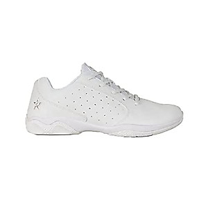 Rebel Athletic Rise Cheer Shoe, White, Size 6.5