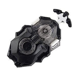 Battling Tops Burst Launcher B-184,L/R Two-Way Launcher,DB Layer System Pull-Wire Launcher (Black)