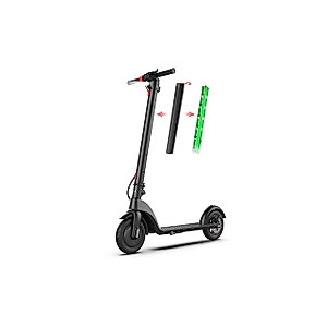 ATK H7 Adults Electric Scooter 16 Mph Speed 350W Powered Motor Commuting Electric Scooter - Foldable with Battery Power - 8.5'' solid front Tire - Up to 16 Miles Range - Water resistance