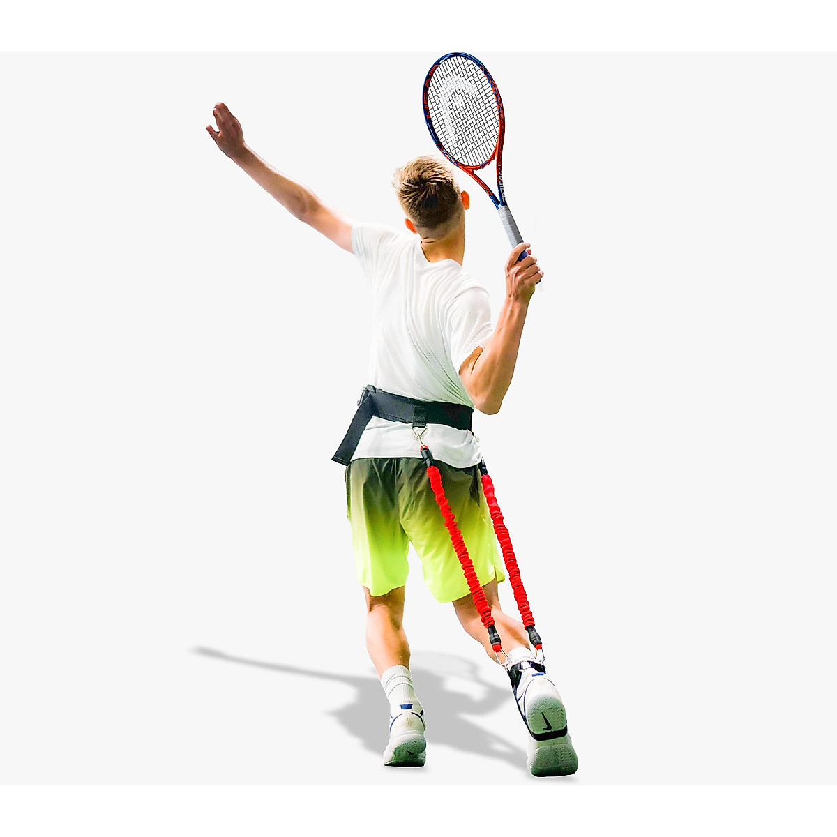 VPX Tennis Swing Trainer Increases Power, Exit Ball Velocity, Shot Accuracy, & Serve Speed, Improves Forehand, Backhand, Slice, & Compression Racket Torque, for Men, Women, Boys, Girls, & Kids