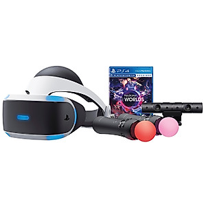 PlayStation VR Launch Bundle 2 Items: VR Launch Bundle, Sony PlayStation4 Slim 1TB Console- Jet Black [video game]