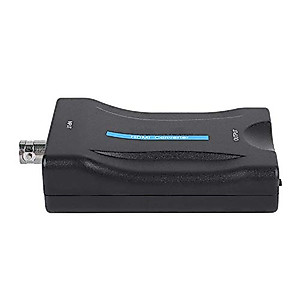 BNC to HDMI Converter, 480I (NTSC) / 576I (PAL) Format to 1080P/720P HD HDMI Signal, More Stable, Low Energy Consumption, Connect Video Adapter Monitor, TV, Projector, etc