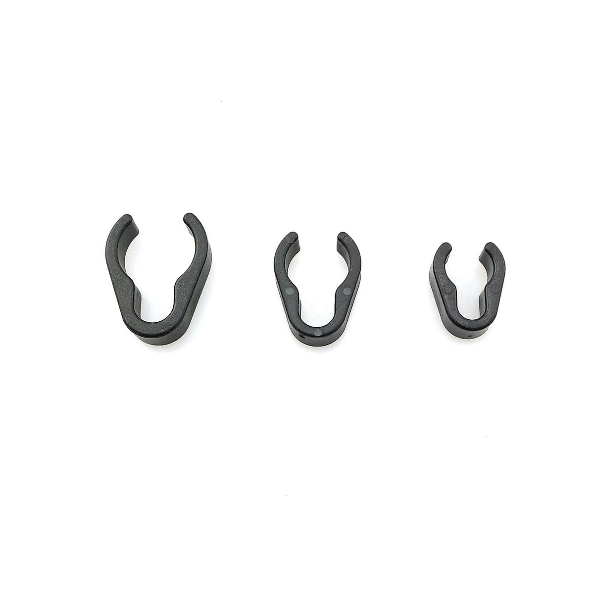 Mateda Mic Cable Clips 30Pcs Microphone Boompole Cable Clip Universal Mic Cable Clips