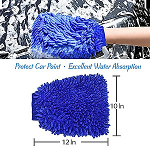 Mr Towels Premium Microfiber Scratch Free Car Wash Mitt (1)