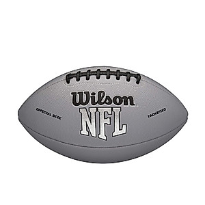Wilson NFL MVP Football - Official Size, Grey