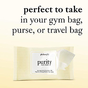 philosophy purity made simple one-step facial cleansing cloths