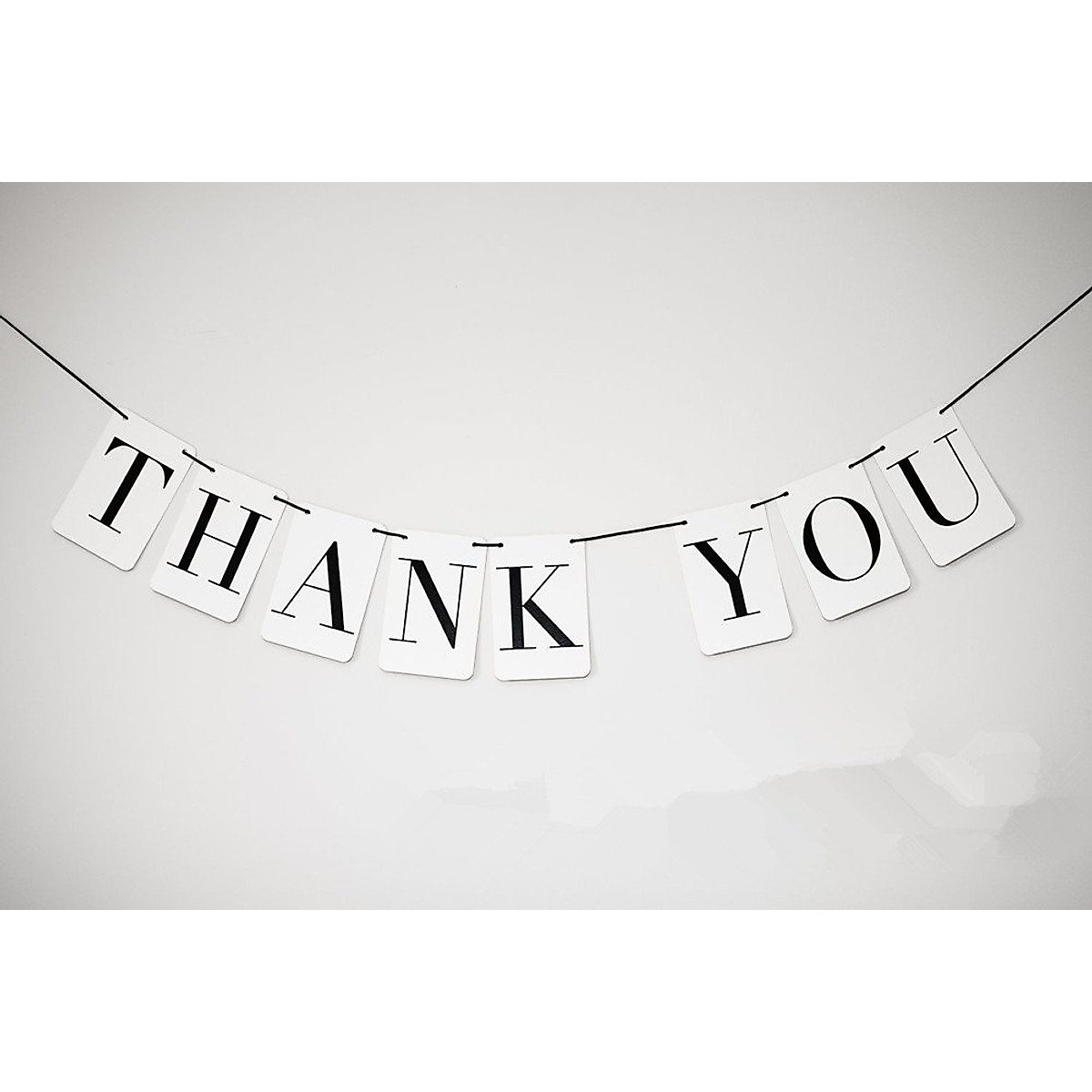 MagicW Thank You Bunting Wedding Banner Wedding Party Banner Garland Sign Photo Props Hanging D¨¦cor Wedding Party Decoration
