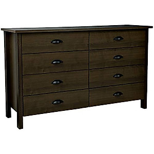 Venture Horizon 8 Drawer Nouvelle Dresser Walnut