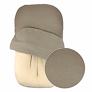 NoomiNest Baby Lounger Cover ONLY | 100% Waffle Cotton (Soft Fawn)