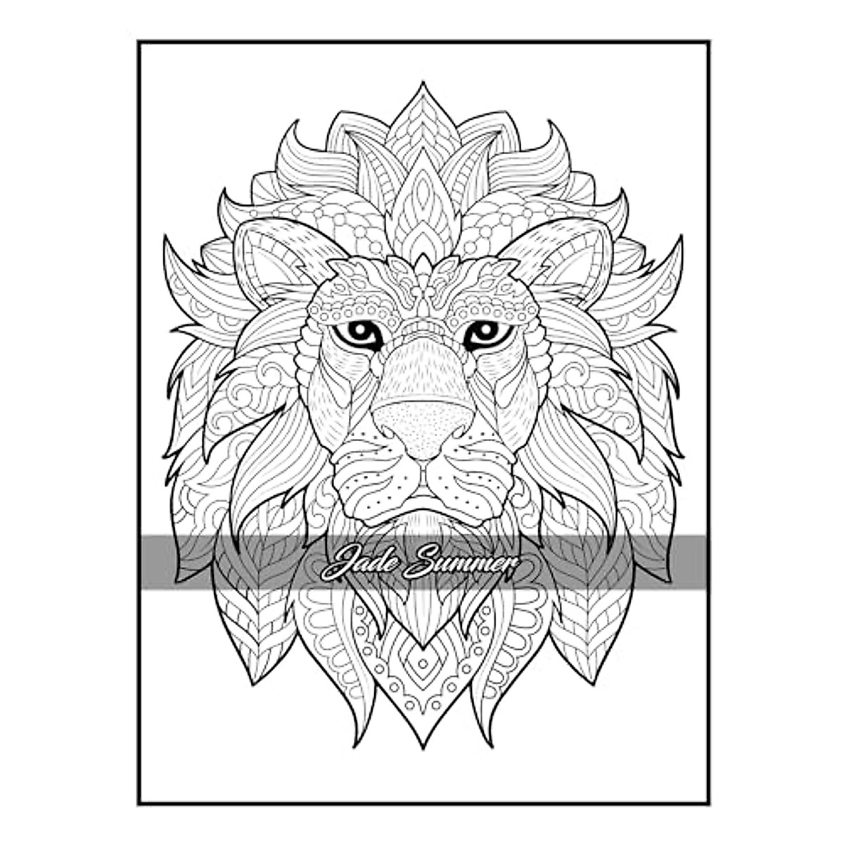 100 Animals: An Adult Coloring Book with Lions, Elephants, Owls, Horses, Dogs, Cats, and Many More!
