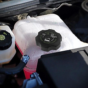 carleef Car Radiator Coolant Reservoir Cap,Replaces OEM#15075118 Radiator Cover for Old Radiator,Car Accessories Radiator Covers Compatible with Chevy Pontiac Buick GMC Cadillac Saturn