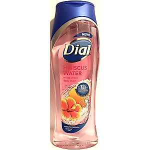 Dial Hydrating Body Wash - Hibiscus Water - Net Wt. 16 FL OZ (473 mL) Per Bottle - Pack of 2 Bottles