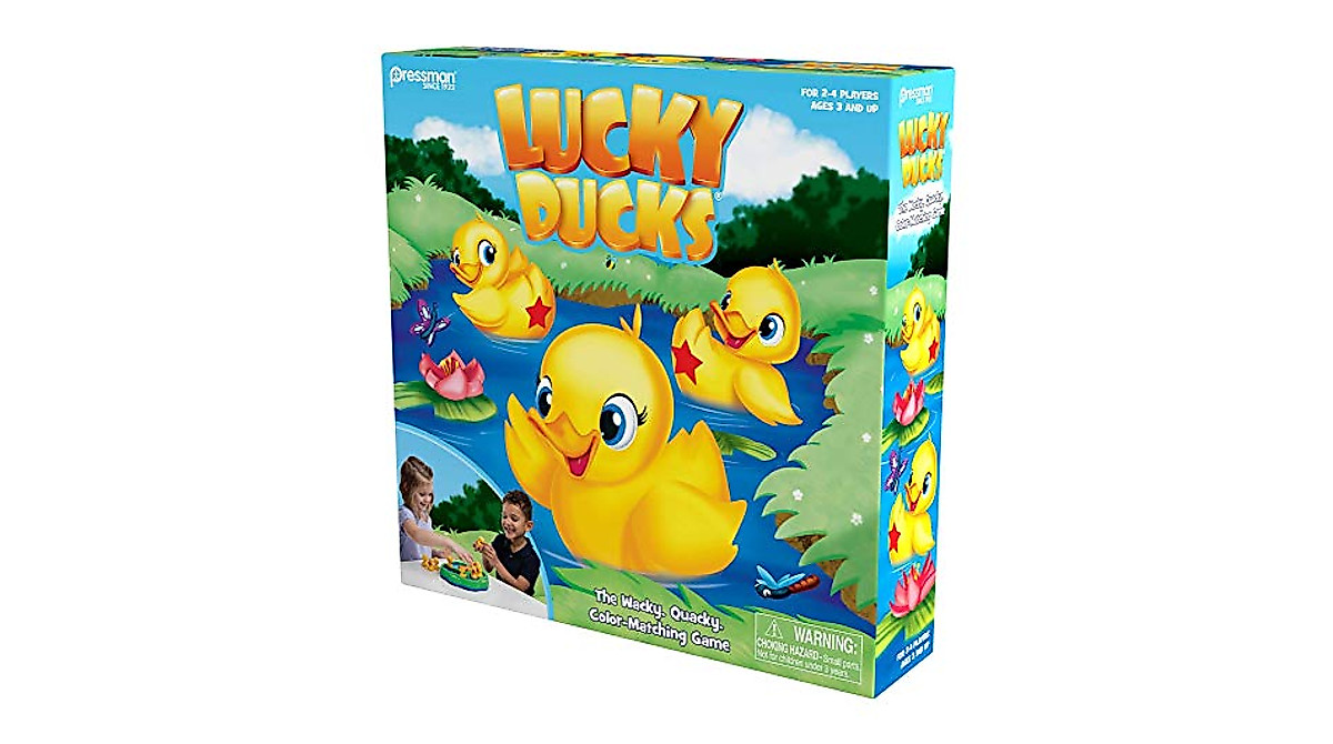 Pressman Lucky Ducks Memory Game for Kids