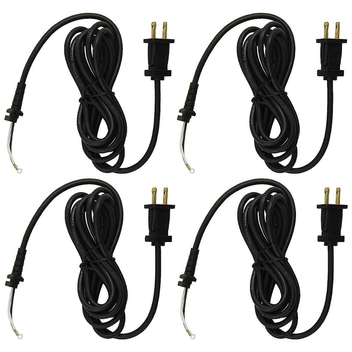 4 PACK Heavy Duty Replacement Cord With 2 Wires For T Outliner Trimmers Clippers GO GTO