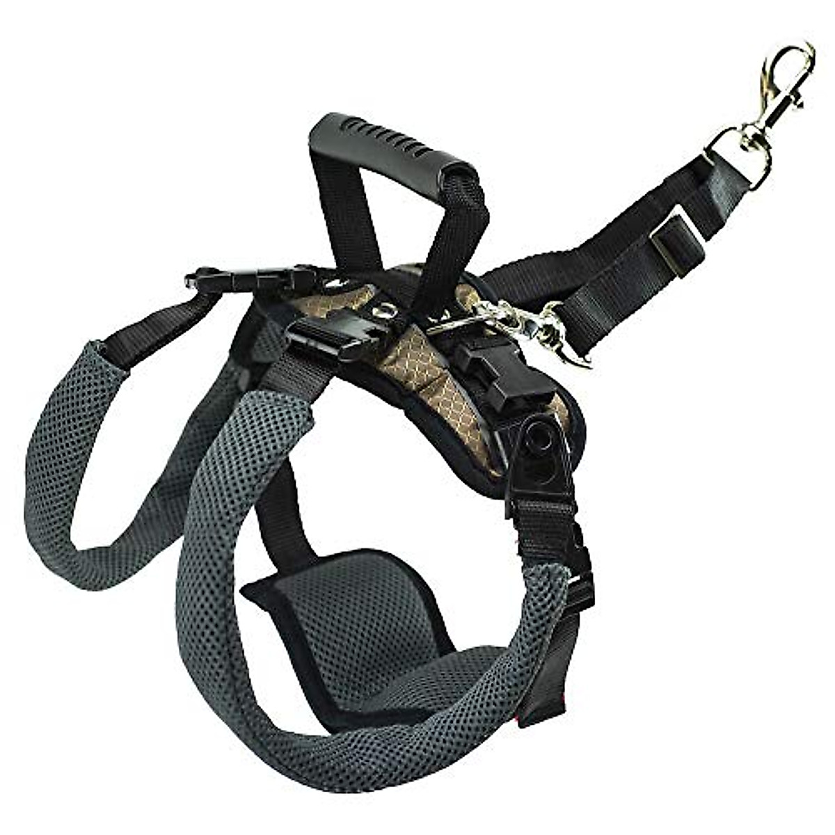 PetSafe CareLift Rear Support Harness - Lifting Aid with Handle and Shoulder Strap - Great for Pet Mobility and Older Dogs - Comfortable, Breathable Material - Easy to Adjust - Medium, Black