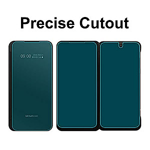 GOBUKEE [3 PCS for LG V60 ThinQ 5G Screen Protector 1 Front PET Film Screen Protector + 2 Dual Screen PET Film Protector [Perfect Fit Films for Dual Screen][Easy Installation]