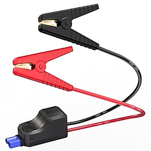 Jumper Starter Clamps Intelligent Automotive Emergency Booster Clamp Cables Replacement Alligator Clamp for 12V Portable Car Jump Starter (Clamp001)