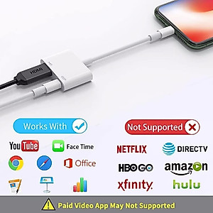 ADAYO FORYOU Lightning to HDMI Adapter for iPhone TV