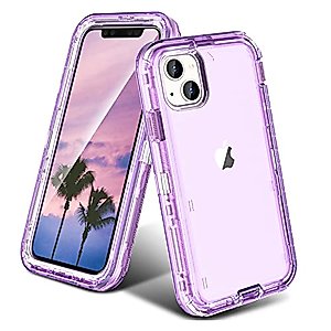 ORIbox Case Compatible with iPhone 13 Mini and 12 Mini, Heavy Duty Shockproof Anti-Fall Clear case