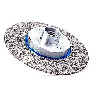 4" Tile Grinding Blade Porcelain Tile Saw Blade with Arbor 5/8"-11 for Cutting and Grinding Granite Marble Tiles