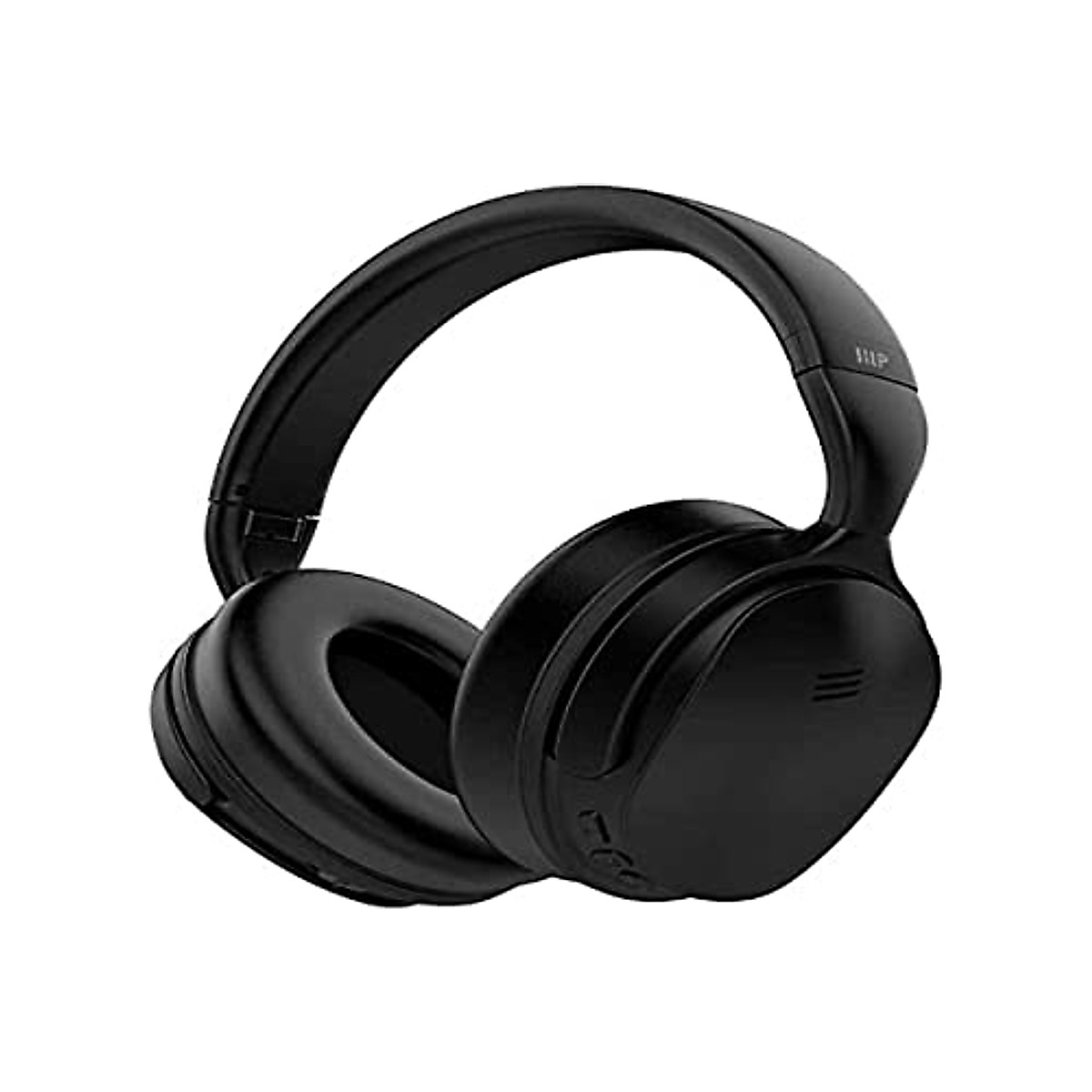 Monoprice BT-300ANC Wireless Over Ear Headphones - Black with (ANC) Active Noise Cancelling, Bluetooth, Extended Playtime