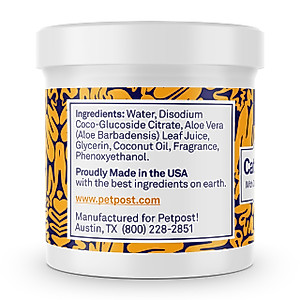 Petpost | Cat Ear Cleaner Wipes - Ultra Soft Cotton Pads in Coconut Oil Solution - Treatment for Removing Cat Ear Dirt & Wax 100 ct.