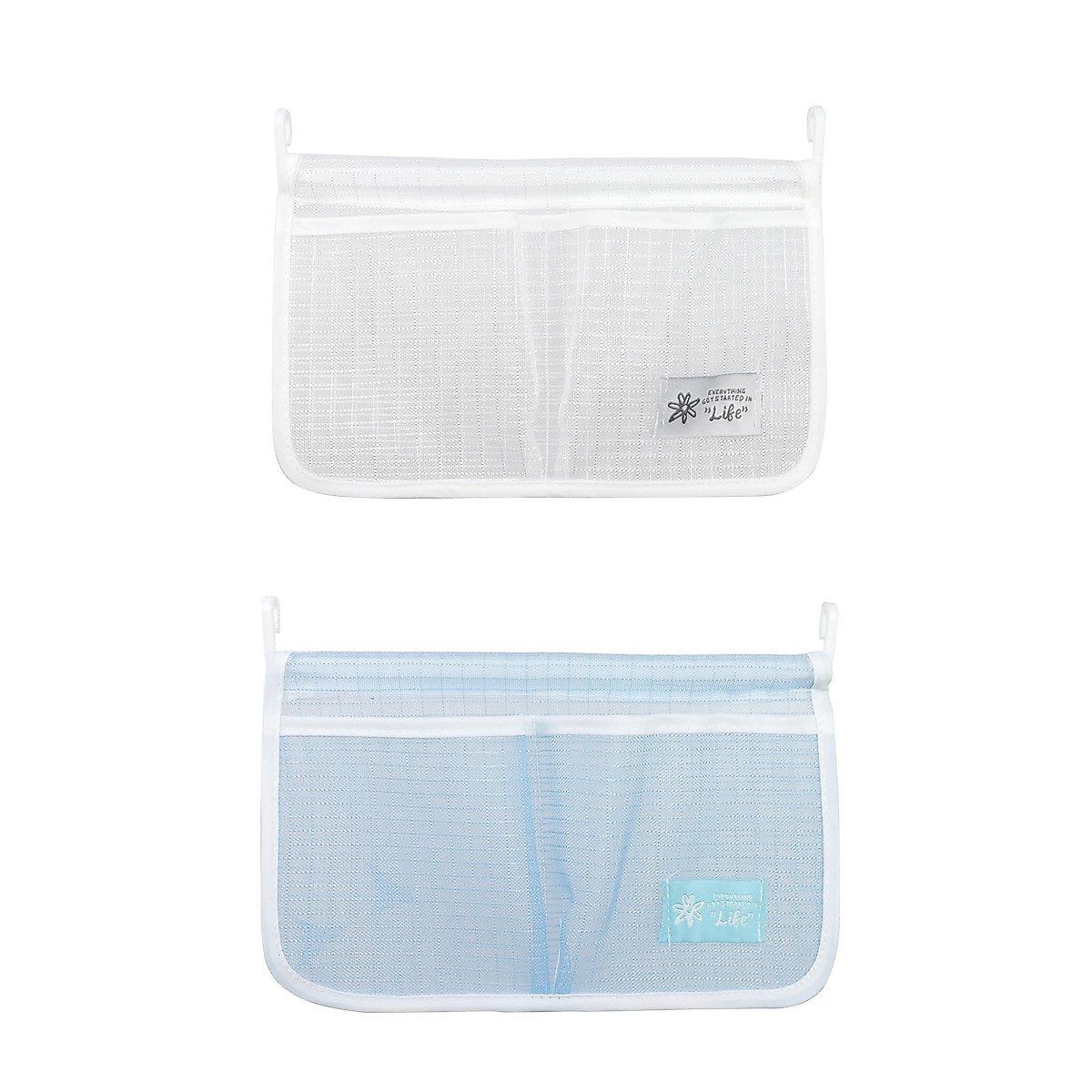 Meprotal 4 pcs Refrigerator Door Organizer Set, Fridge Hanging Mesh Bag Refrigerator Door Hanging Organizer