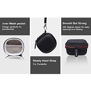 LTGEM EVA Hard Case for Soundcore by Anker Liberty 4 / Liberty 3 Pro Noise Cancelling Earbuds - Travel Protective Carrying Storage Bag (Sale Case Only)