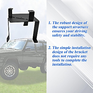 WEHOPE Center Console Support Bracket Compatible with Jeep Cherokee XJ 1997-2001