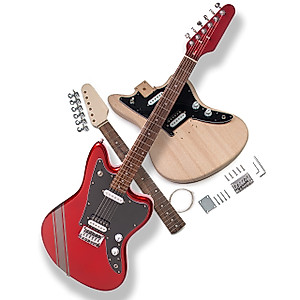 StewMac DIY Build Your Own Offset Hardtail Electric Guitar Kit - New for 2022! (101258)