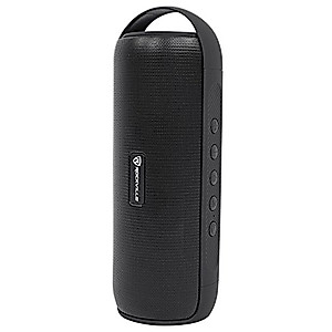 Rockville RPB25 40 Watt Portable/Outdoor Bluetooth Speaker w/USB+SD+Aux In+FM, Black, Small